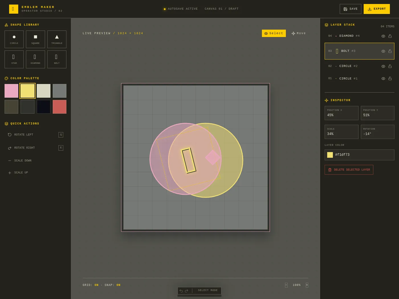 Emblem Maker Pro