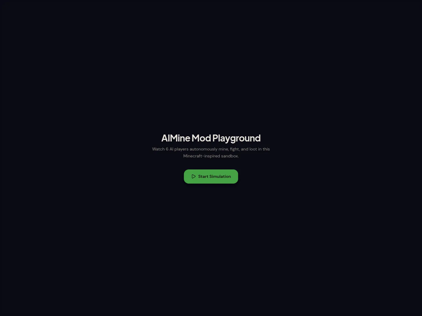 AIMine Mod Playground