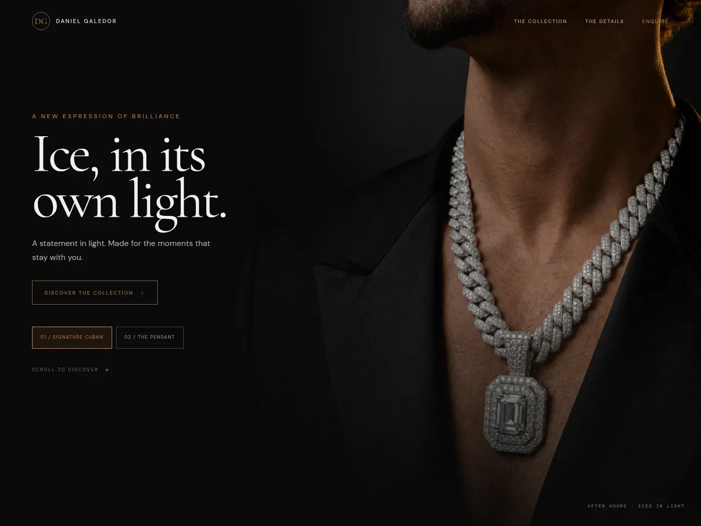 Daniel Galedor Jewelry Promo