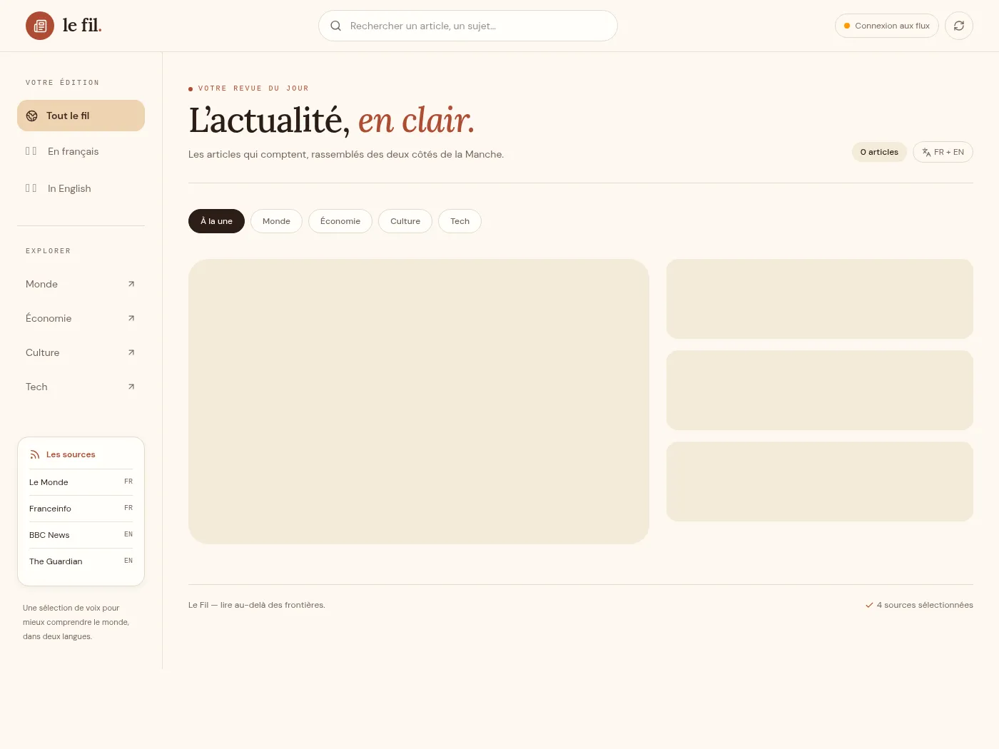 French Blog Aggregator