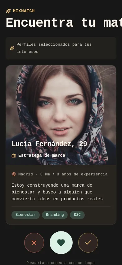 MixMatch Socios