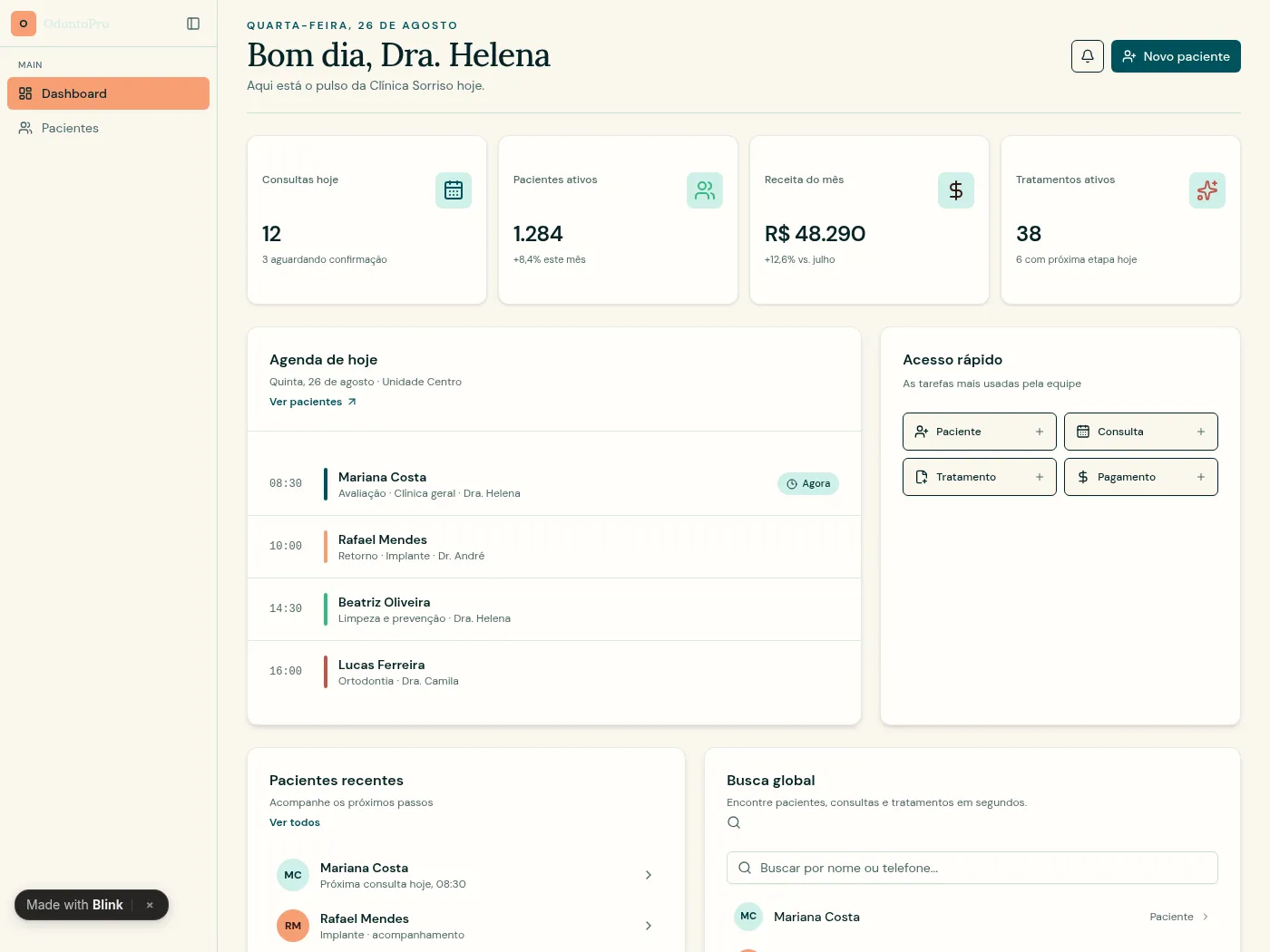 OdontoPro SaaS Platform