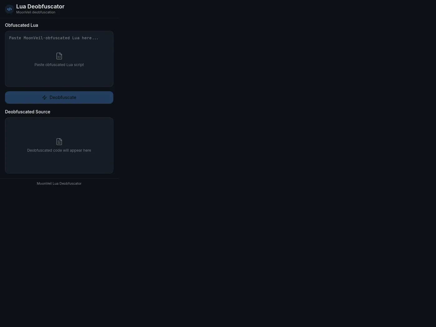 Lua Deobfuscator Hub