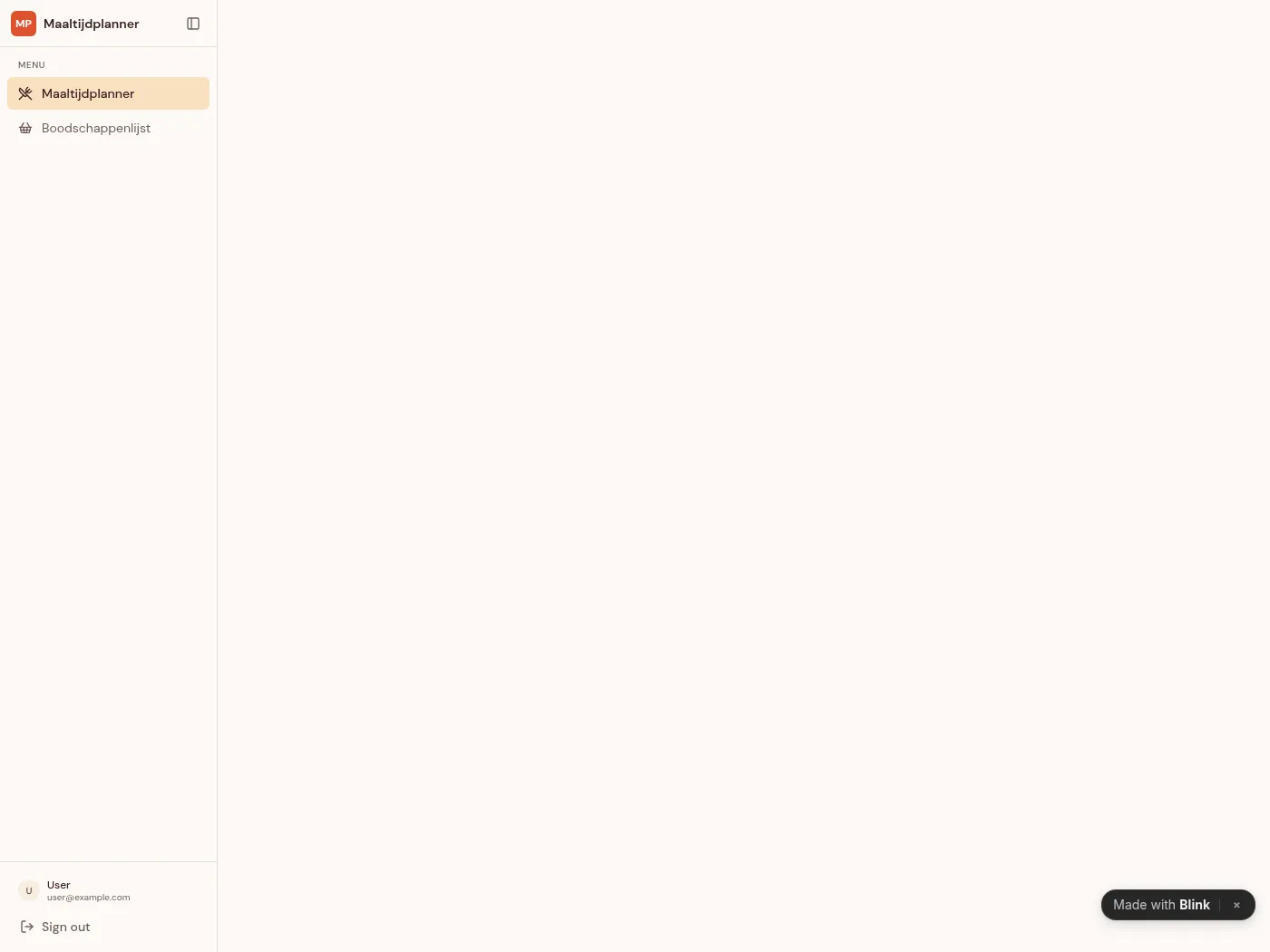 Meal Planner Pro