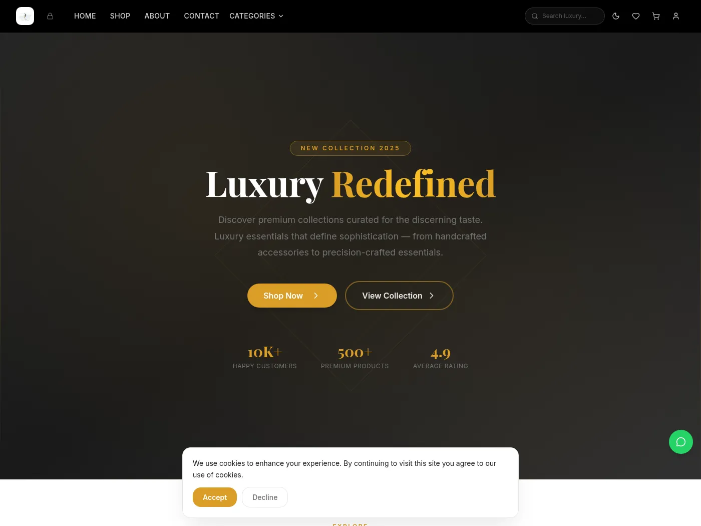 LuxCart Elite Storefront
