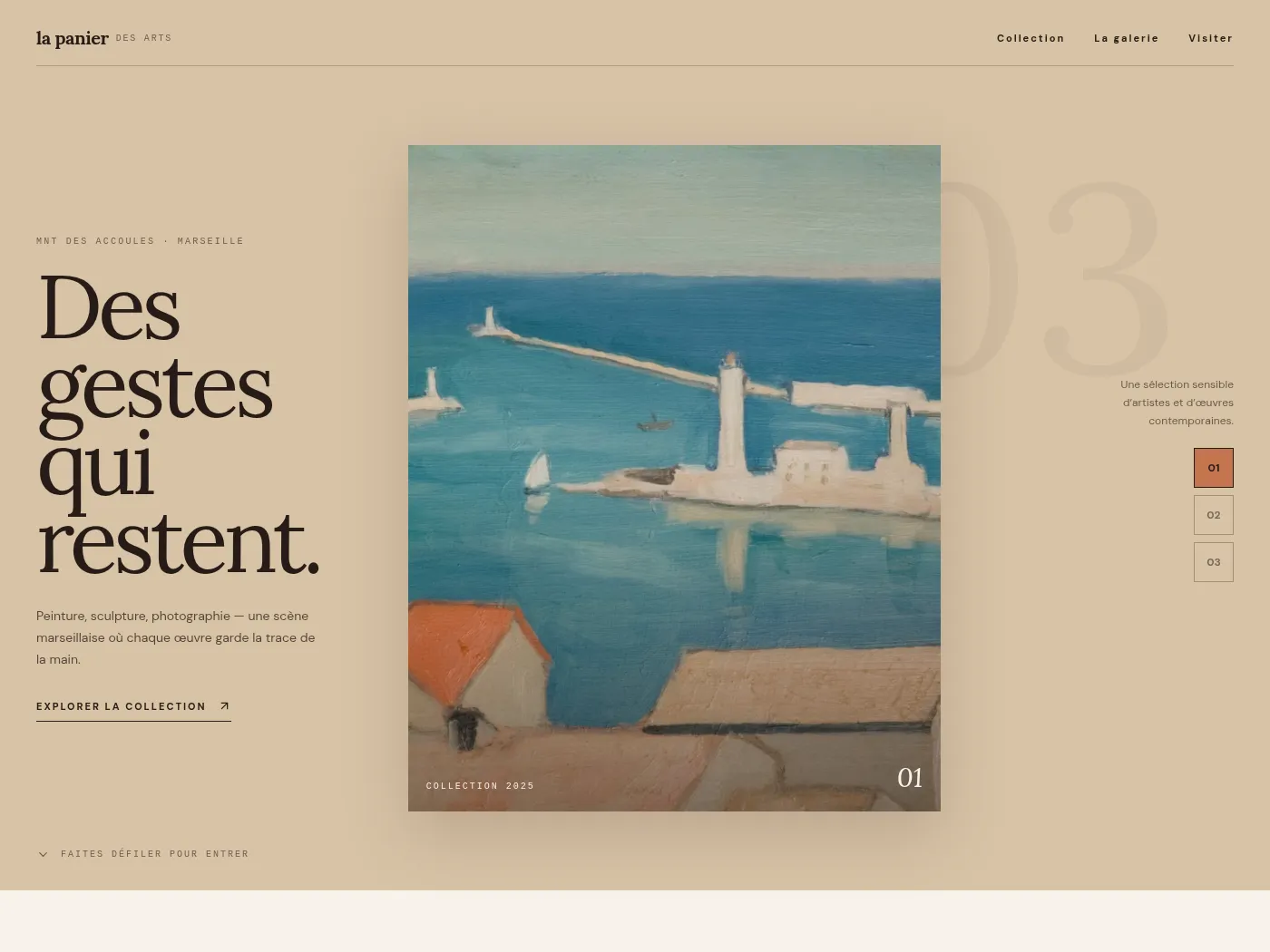 ArtGallery Web Showcase