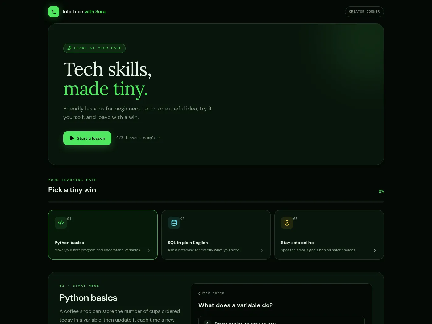 Info Tech Sura Academy