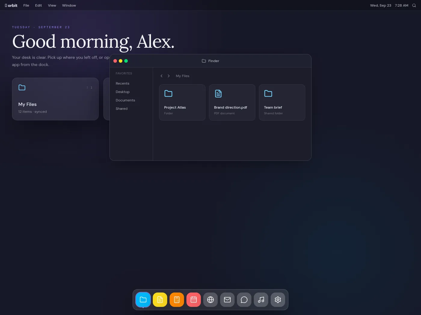 Web Mac OS Simulator