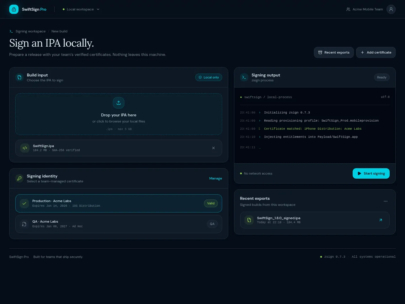 SwiftSign Pro