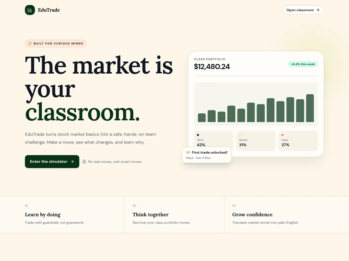 EduTrade Simulator