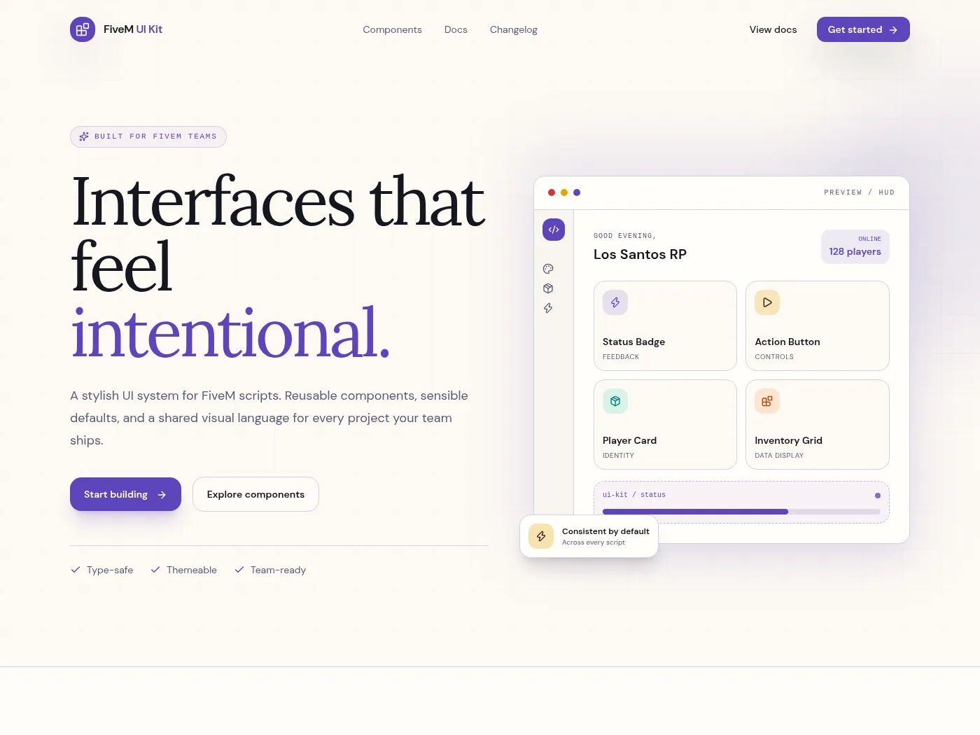FiveM UI Kit
