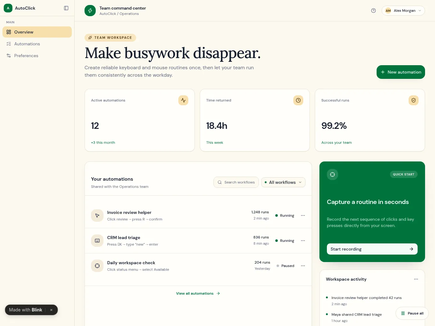 AutoClick Productivity Suite