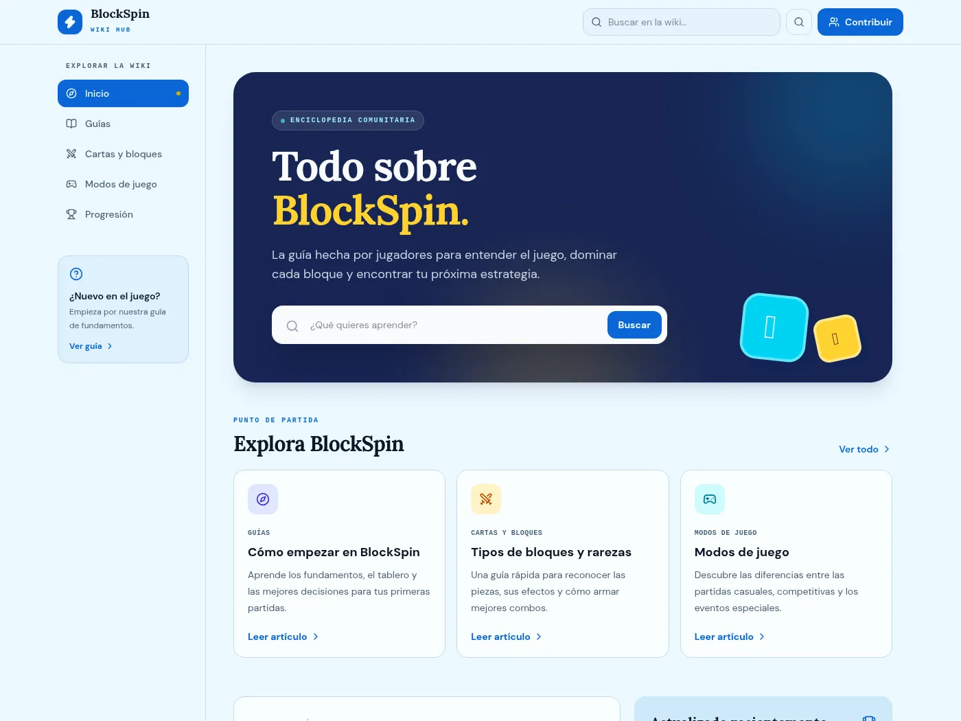 BlockSpin Wiki Hub