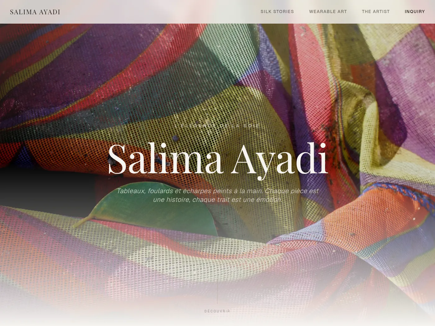 Salima Ayadi Art Portfolio