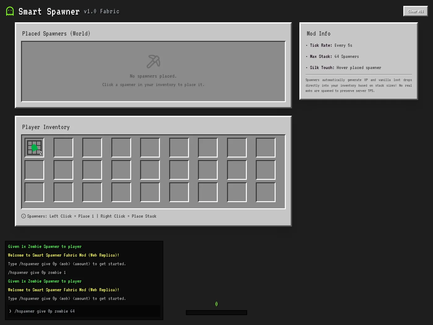 Smart Spawner Fabric Mod (Remix)
