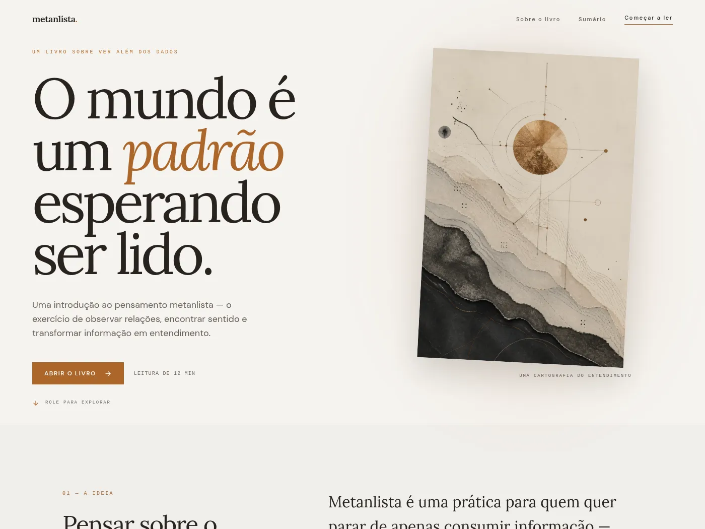 Livro Metanlista