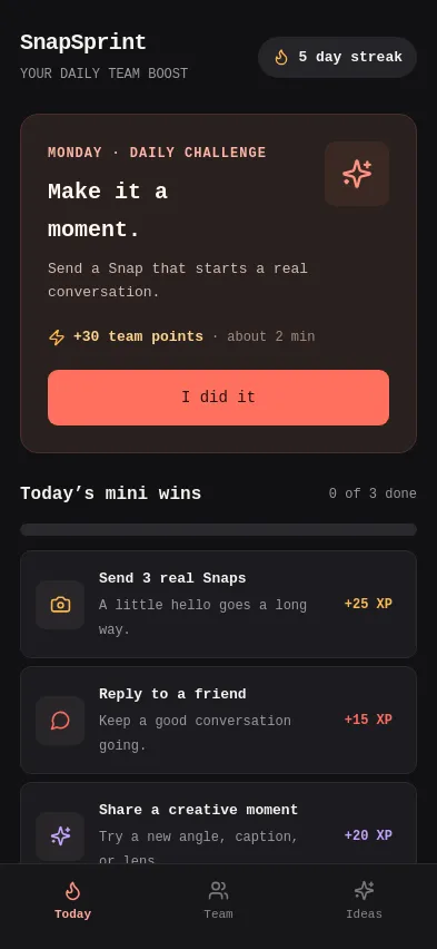 SnapScore Booster