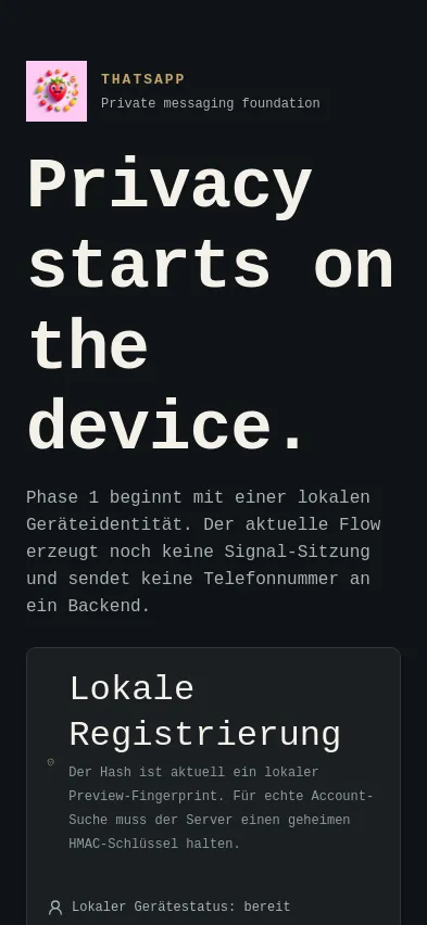 ThatsApp Secure Messenger
