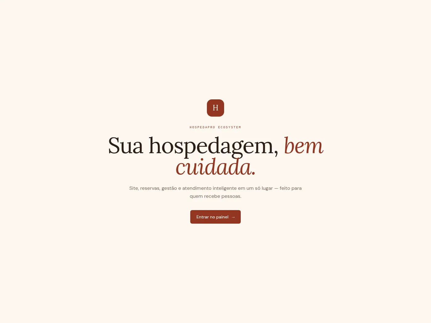 HospedaPro Ecosystem