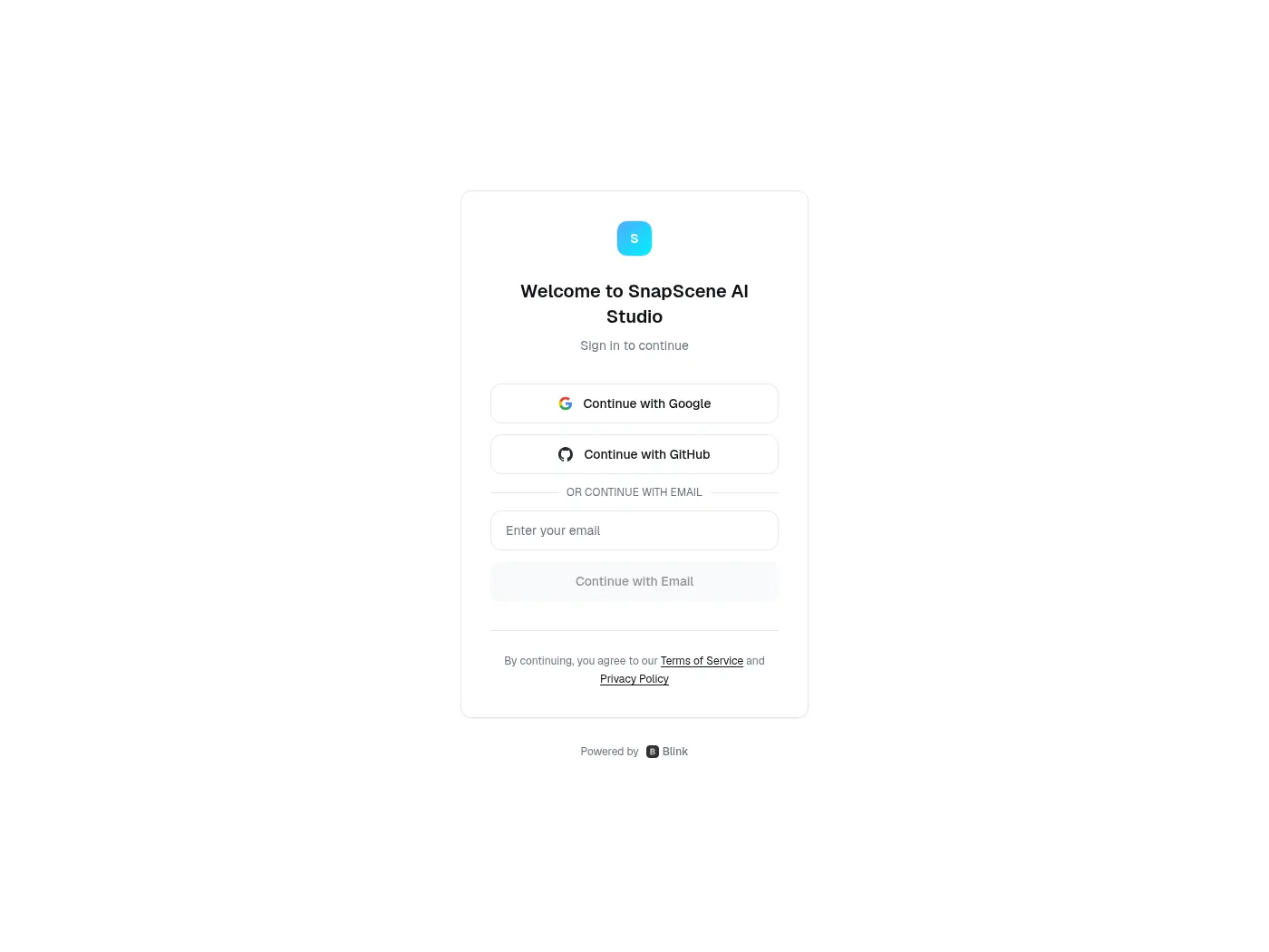 SnapScene AI Studio