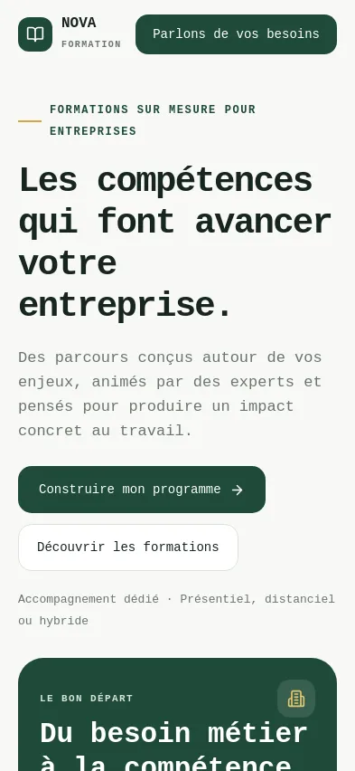 Corporate Training Builder