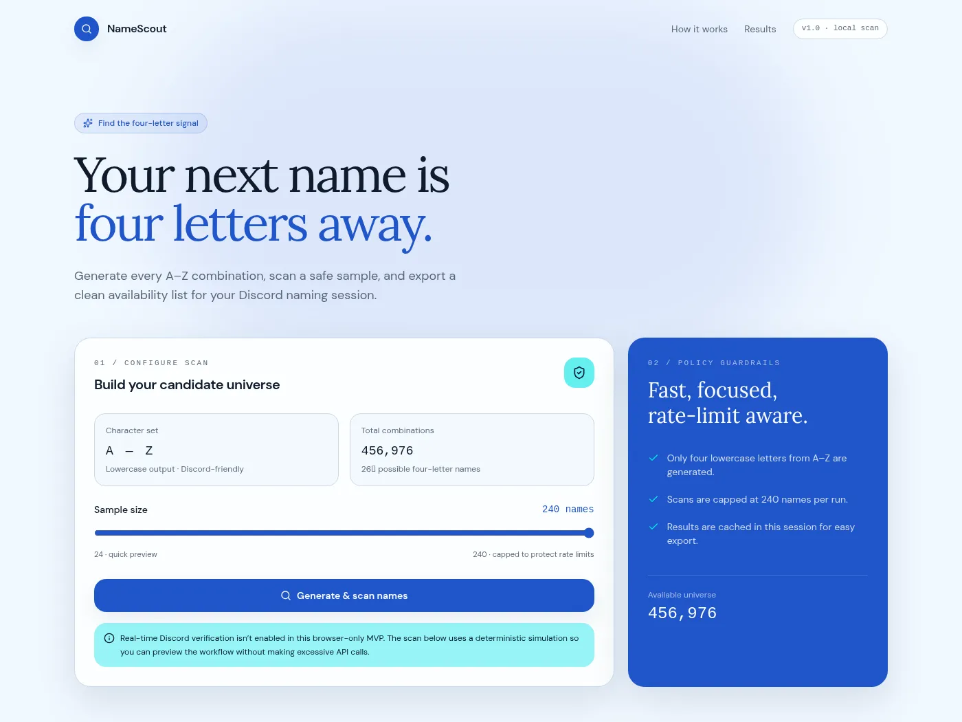 Discord Name Checker