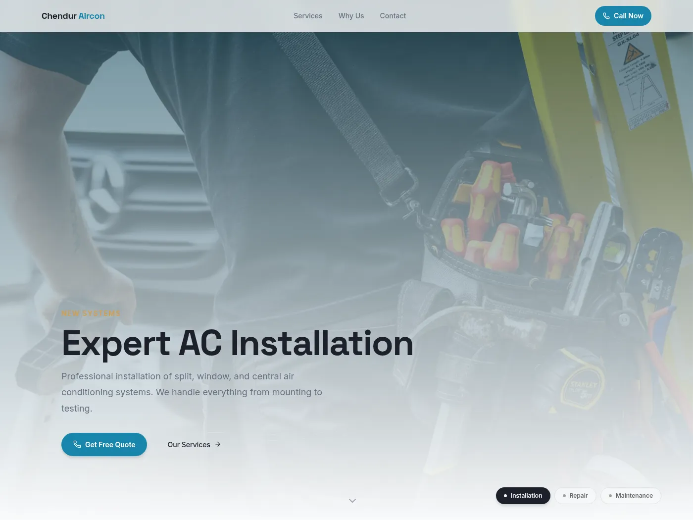 Chendur Aircon Site