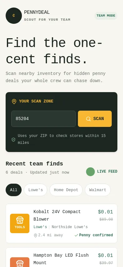 PennyDeal Scout