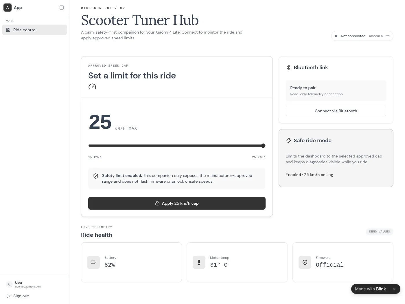 Scooter Tuning Hub