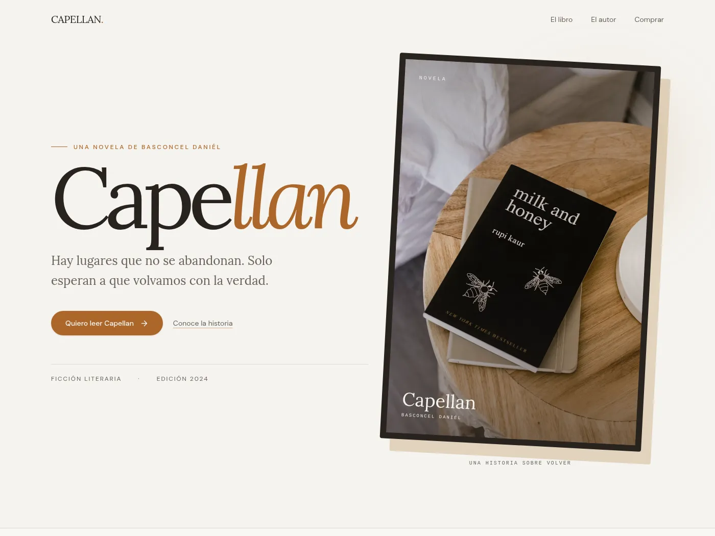 Capellan Book Landing