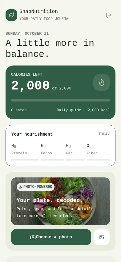 SnapNutrition