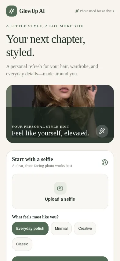 GlowUp AI