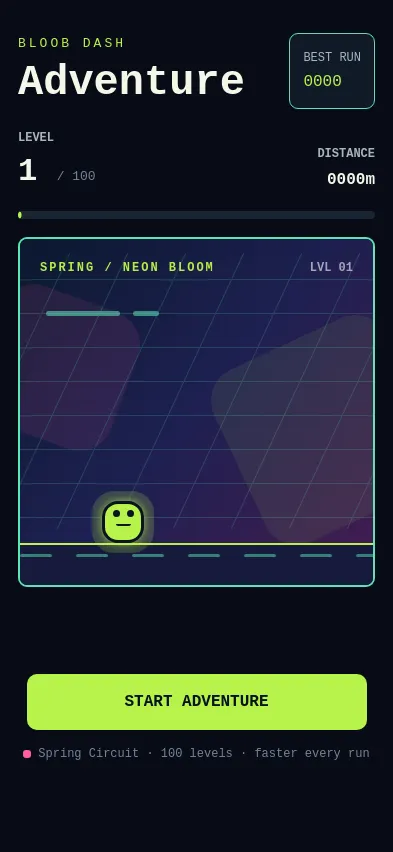 Bloob Dash Adventure