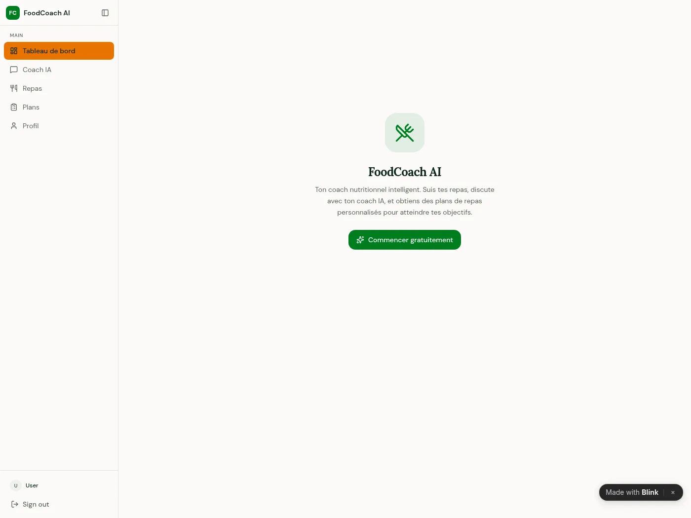 FoodCoach AI