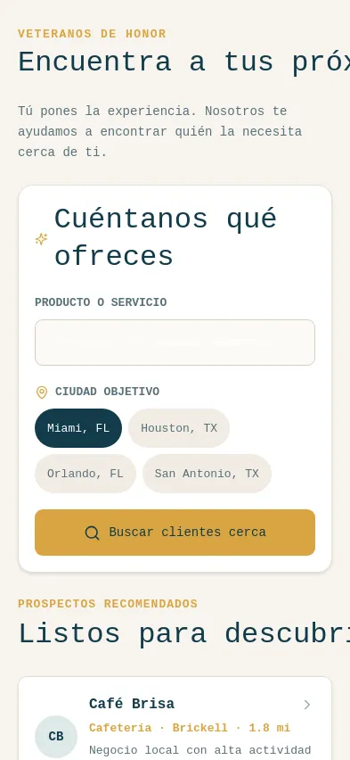 Veteranos de Honor