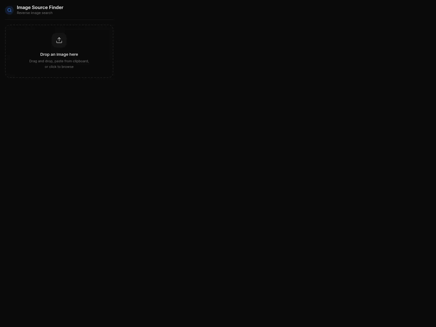 Image Source Finder