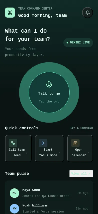 Gemini Voice Assistant