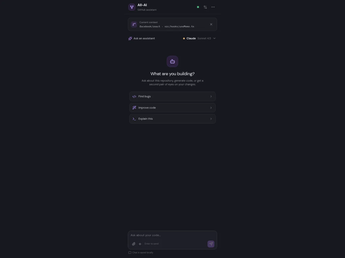 All-AI GitHub Assistant