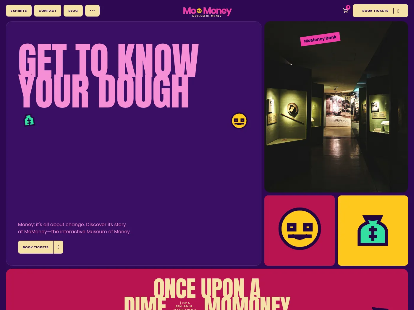 MoMoney Museum Website
