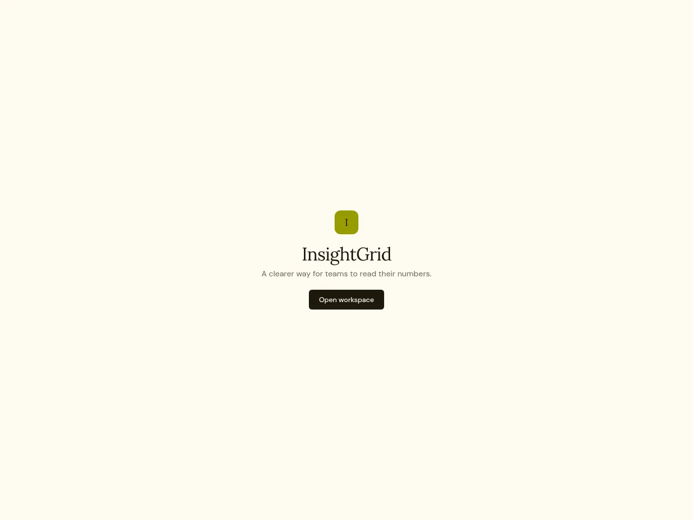 InsightGrid AI Dashboard