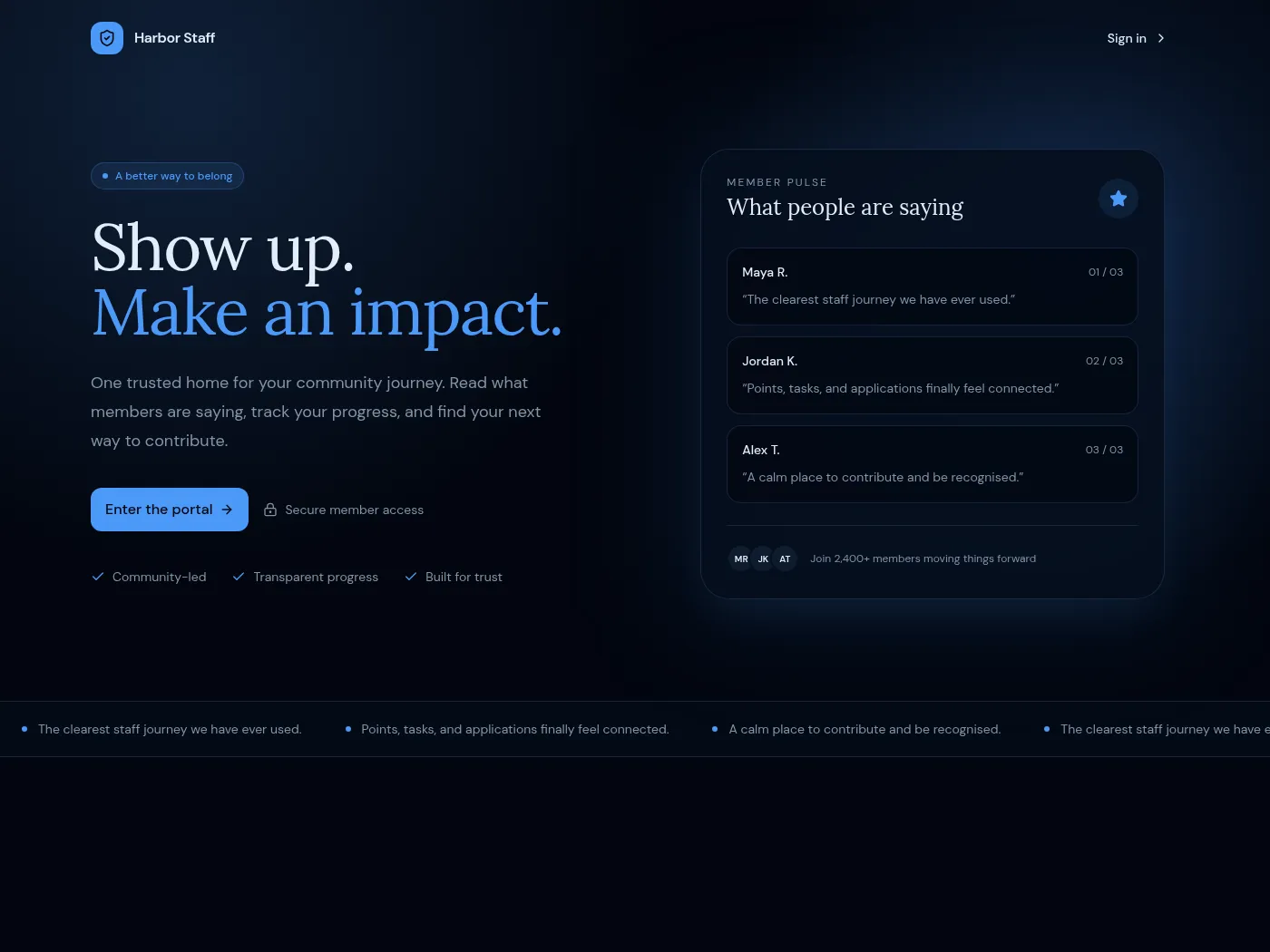 Discord Auth Staff Portal