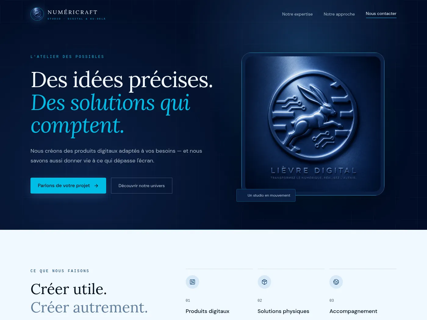 NumériCraft Studio