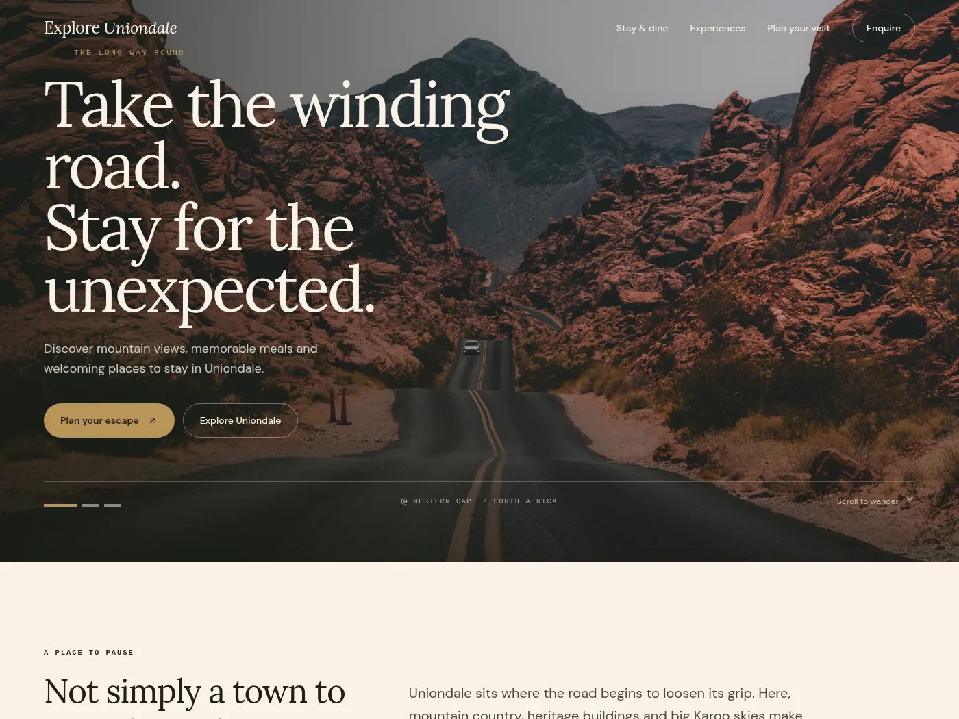 Explore Uniondale Retreat