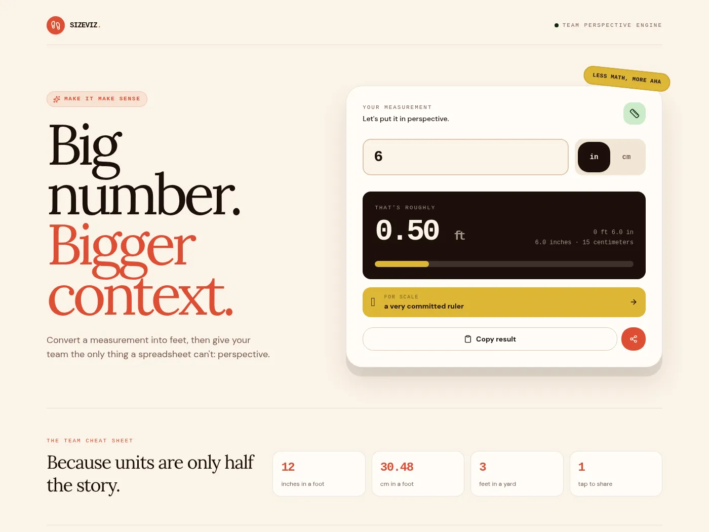 SizeViz Converter
