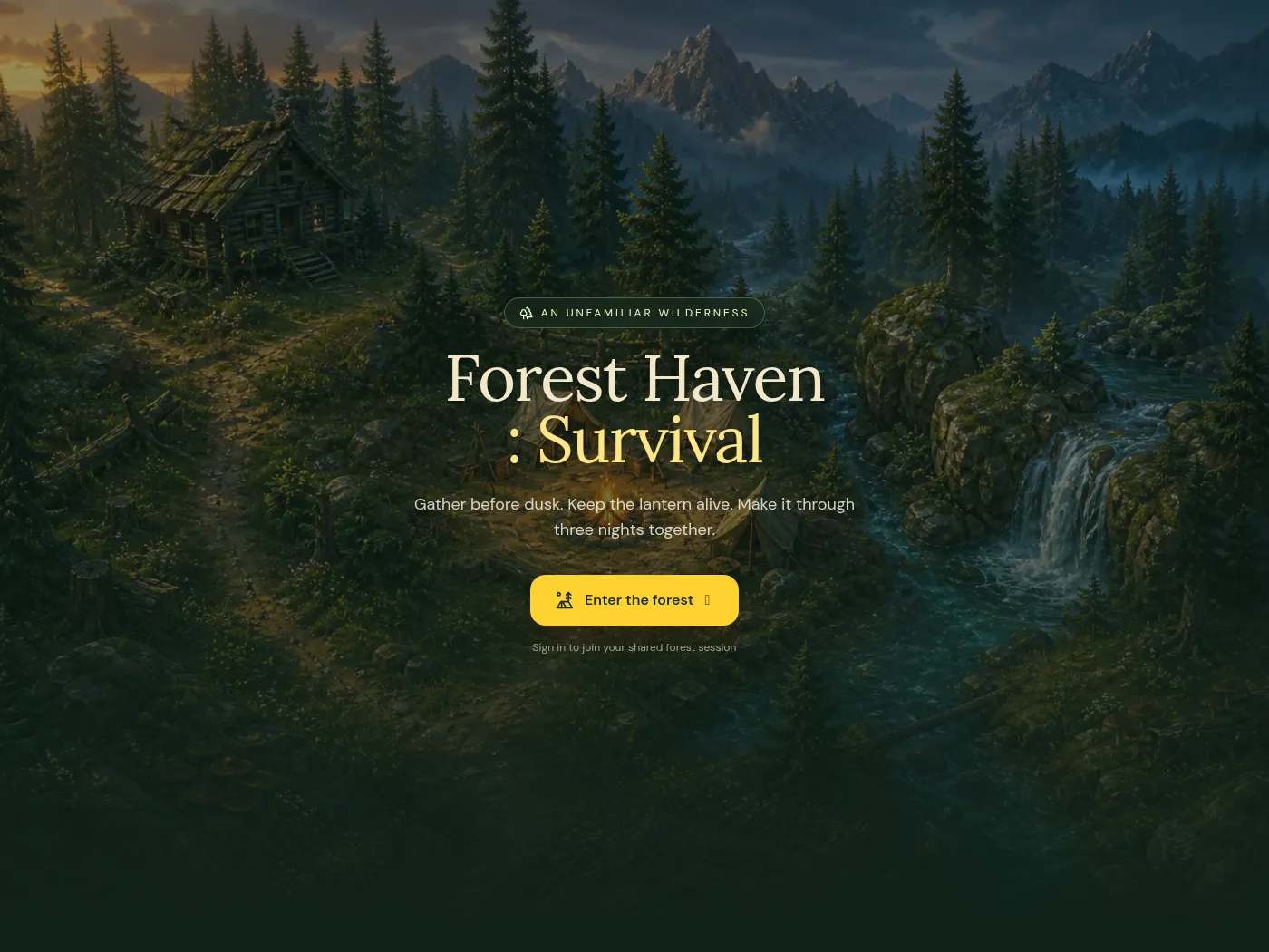 Forest Haven: Survival