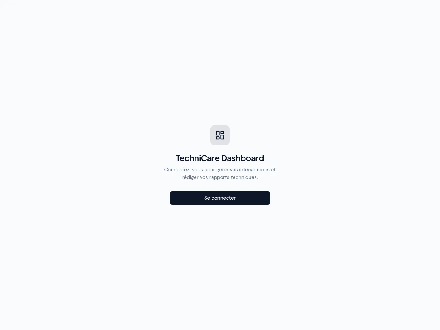 TechniCare Dashboard