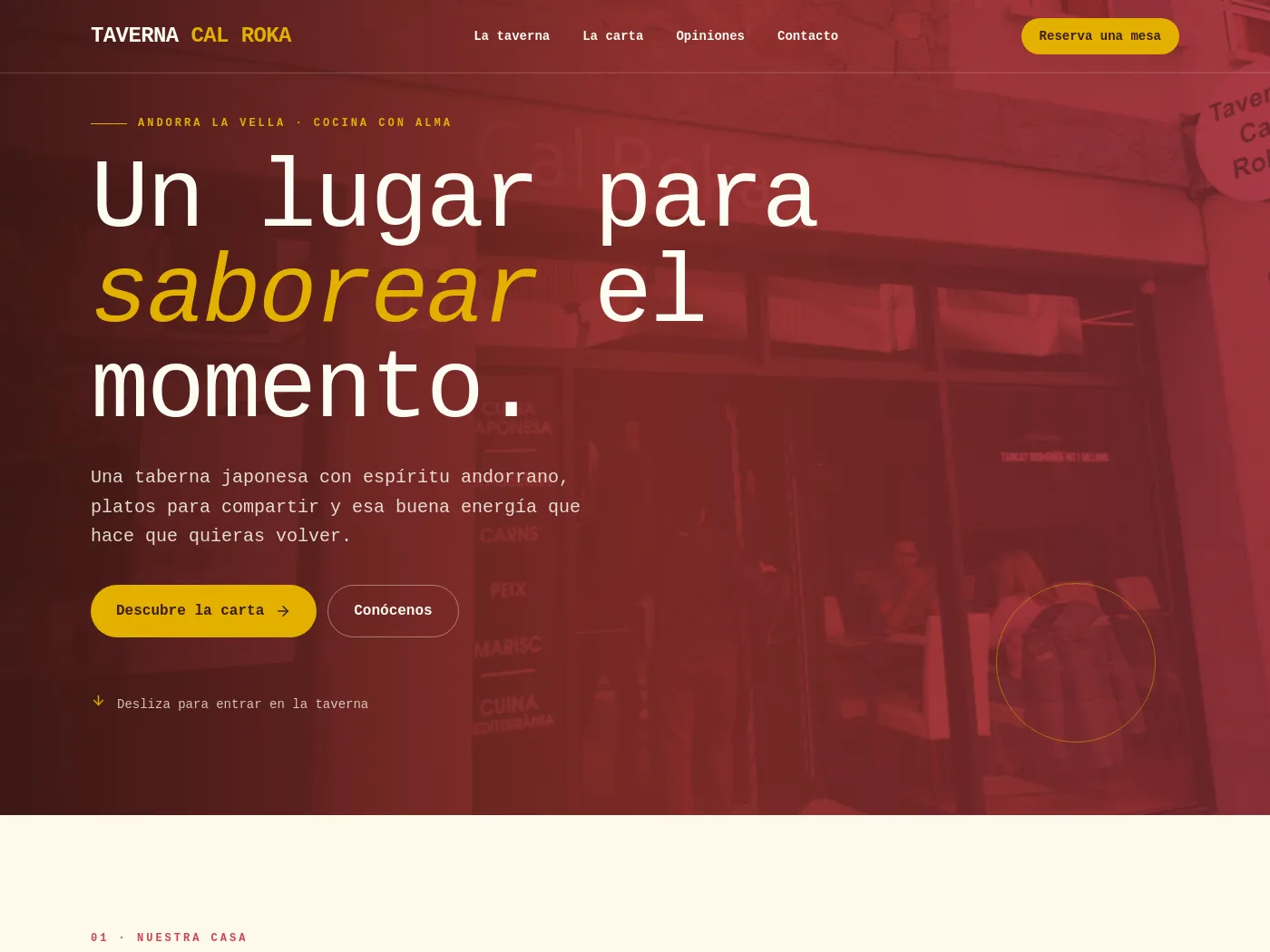 Taverna Cal Roka Revamp