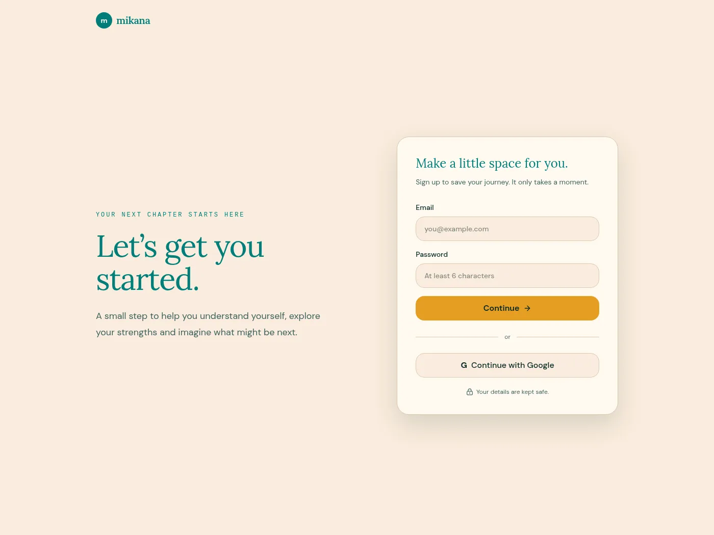 Mikana Careers Mini App