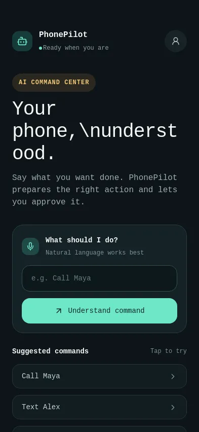 PhonePilot AI