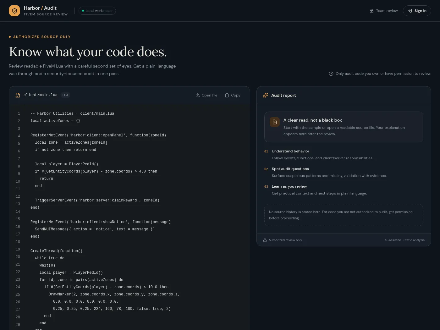 FiveM Script Decoder AI